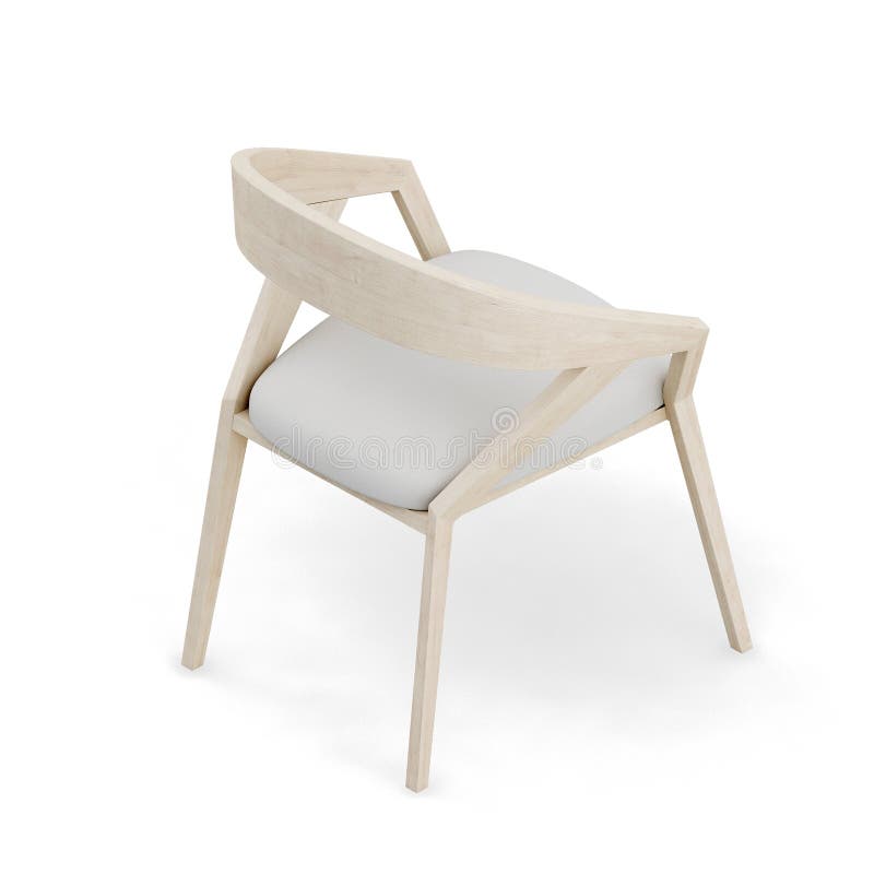 Isometric Chair 3D Rendering Stock Illustration - Illustration of ...