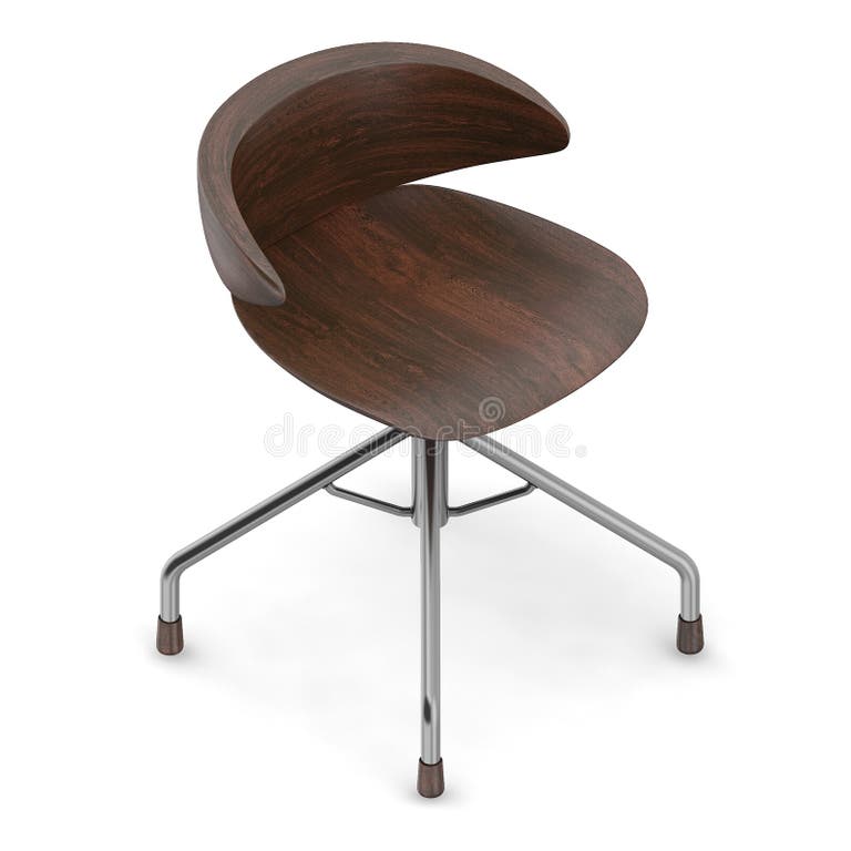 Isometric Chair 3D Rendering Stock Illustration - Illustration of fancy ...