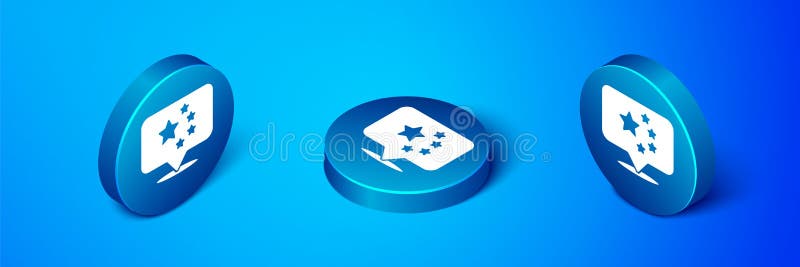 Isometric China Flag Icon Isolated on Blue Background. Blue Circle ...