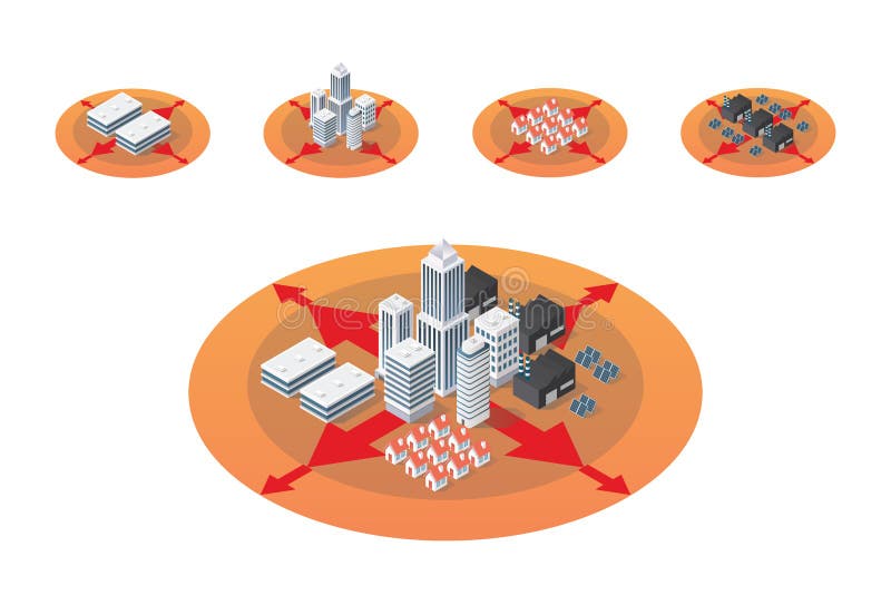 Urbanization Diagram Stock Illustrations – 45 Urbanization Diagram ...