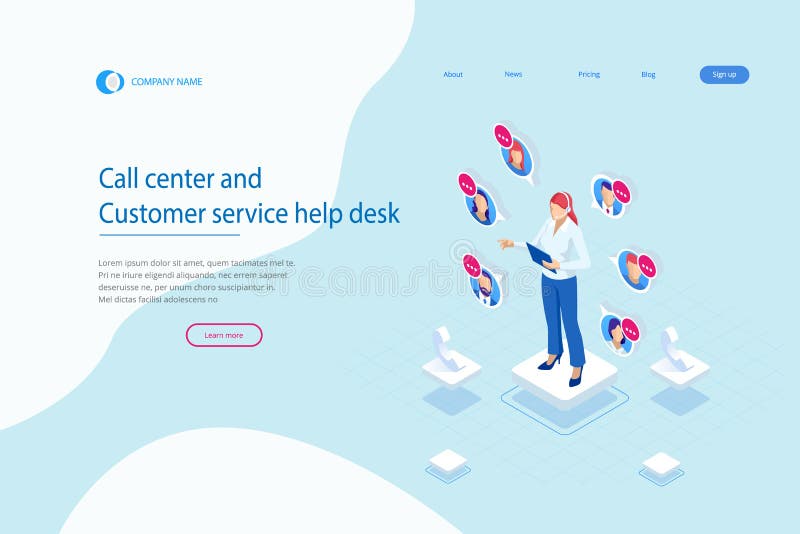 Isometric Call Center Stock Illustrations – 3,254 Isometric Call Center ...