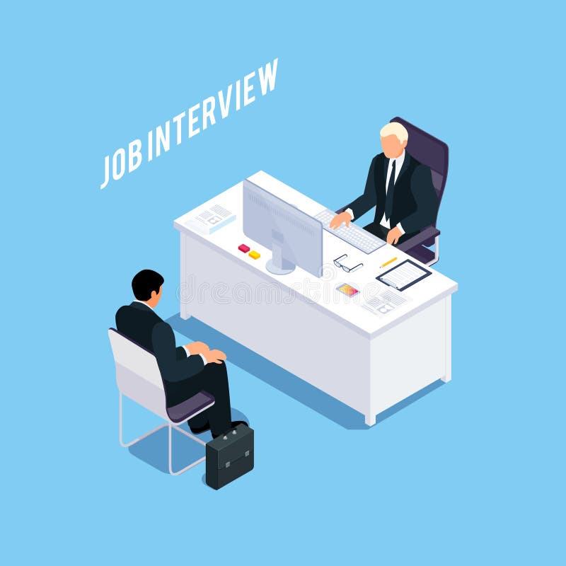 3d Man Job Interview Stock Illustrations – 551 3d Man Job Interview ...