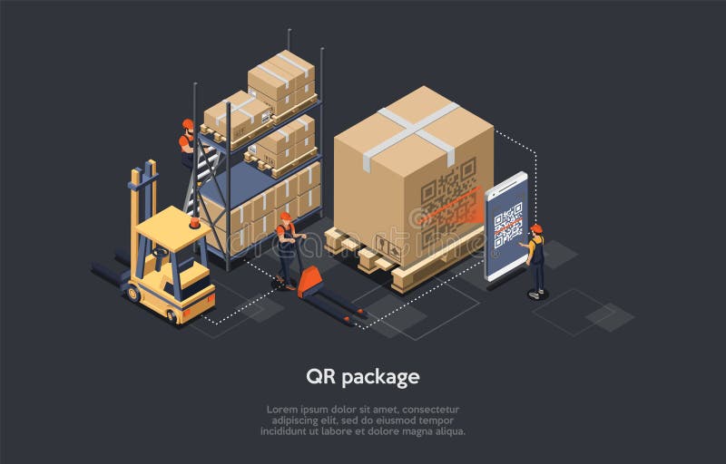 Warehouse Scanning Stock Illustrations – 2,902 Warehouse Scanning Stock ...