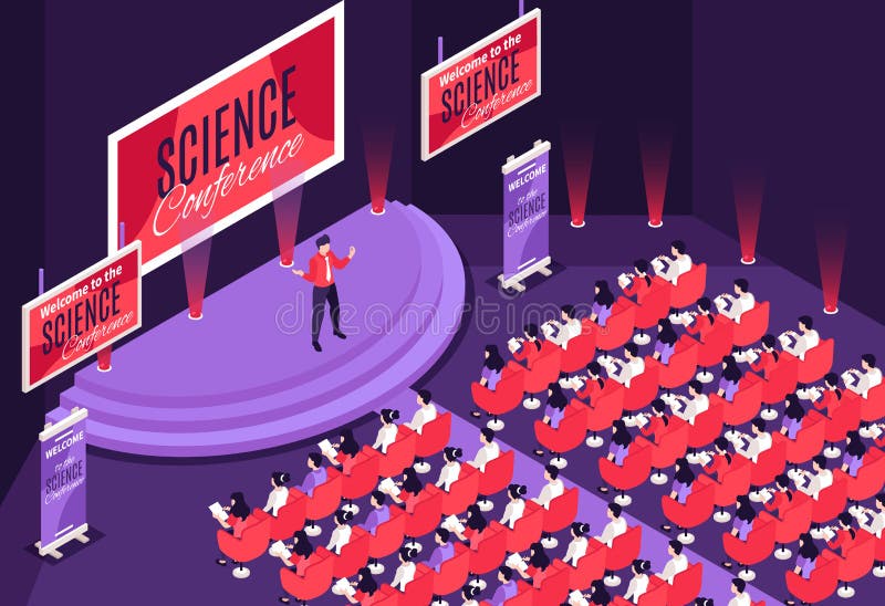 Conference Stage Isometric Stock Illustrations – 565 Conference Stage ...