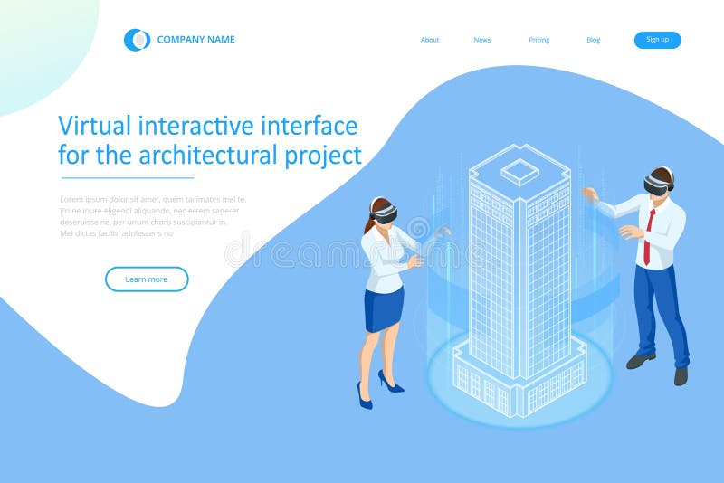 Isometric Construction Project Management, Architectural Project ...