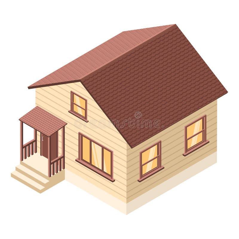 Isometric Attic Stock Illustrations – 132 Isometric Attic Stock ...