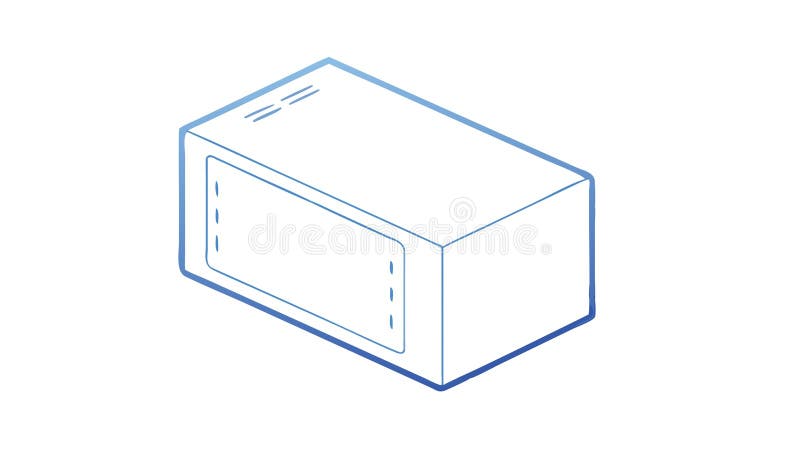 Isometric Cube Box Icon Representing Shape Packaging , Vector Design ...