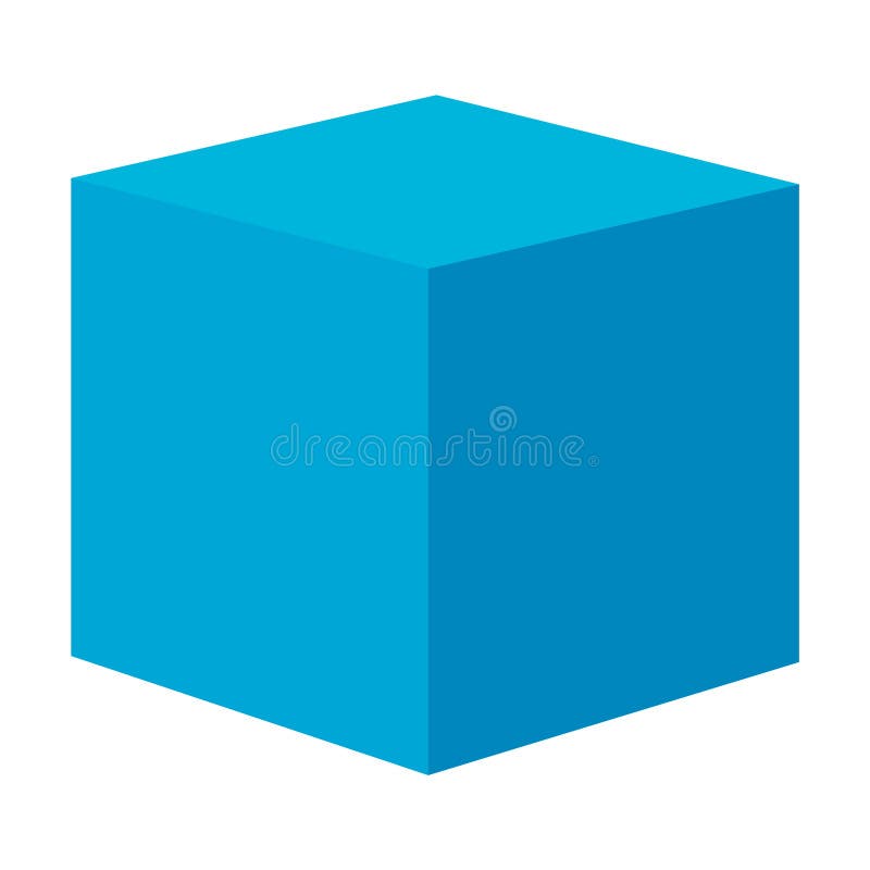 Isometric Cube Design, Web Modern Concept Icon, Geometric Shape Vector ...