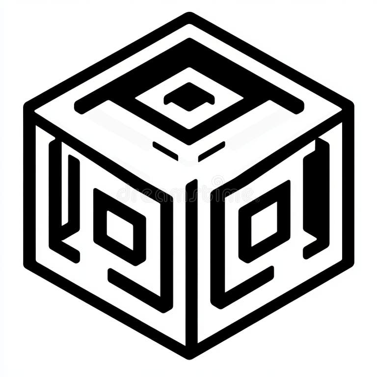 Isometric Cube Icon, Vector Eps 10. Eps 10 Stock Illustration ...