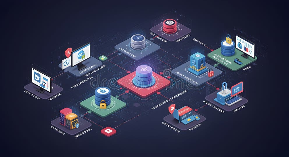 Isometric Cybersecurity Infrastructure Visualization with ...