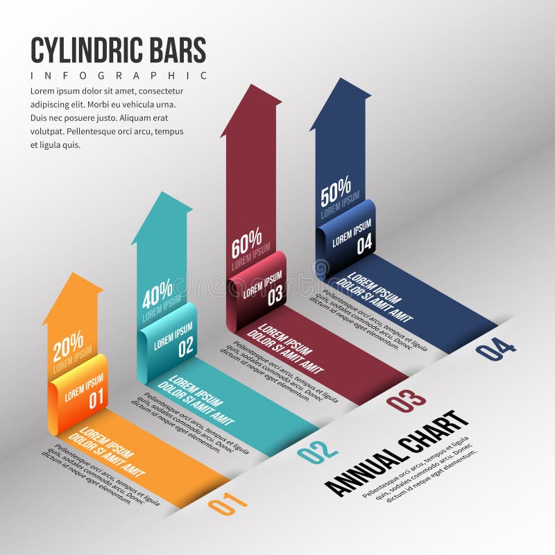 Cylinder Process Infographic Stock Vector - Illustration of infograph ...