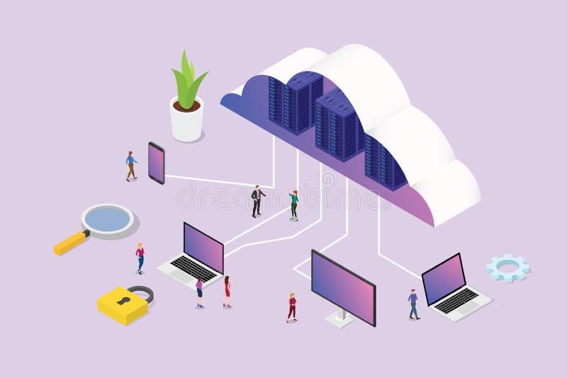 Laptop Computer Infographic with List of Detail Explanation Template ...