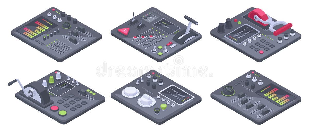 Spaceship Control Panels Stock Illustrations – 314 Spaceship Control ...