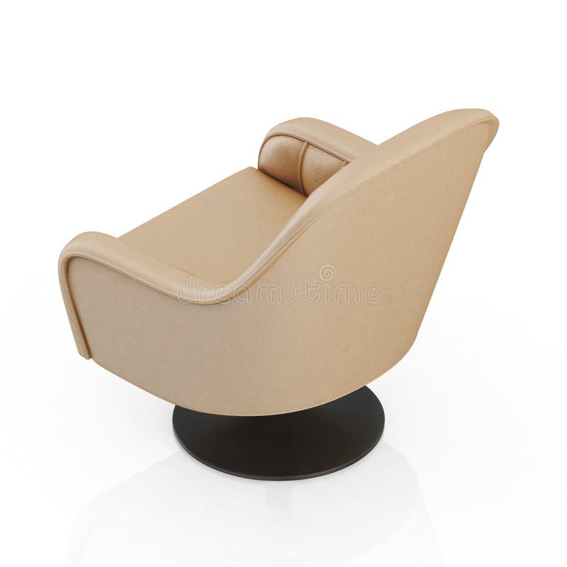 Isometric Chair 3D Rendering Stock Illustration - Illustration of fancy ...