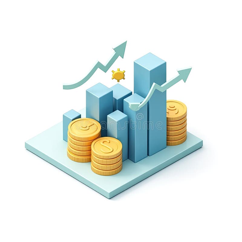 An Isometric Depiction of a Microfinance Support Stock Illustration ...