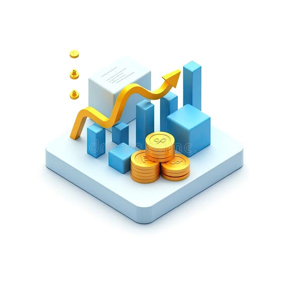 An Isometric Depiction of a Microfinance Support Stock Illustration ...