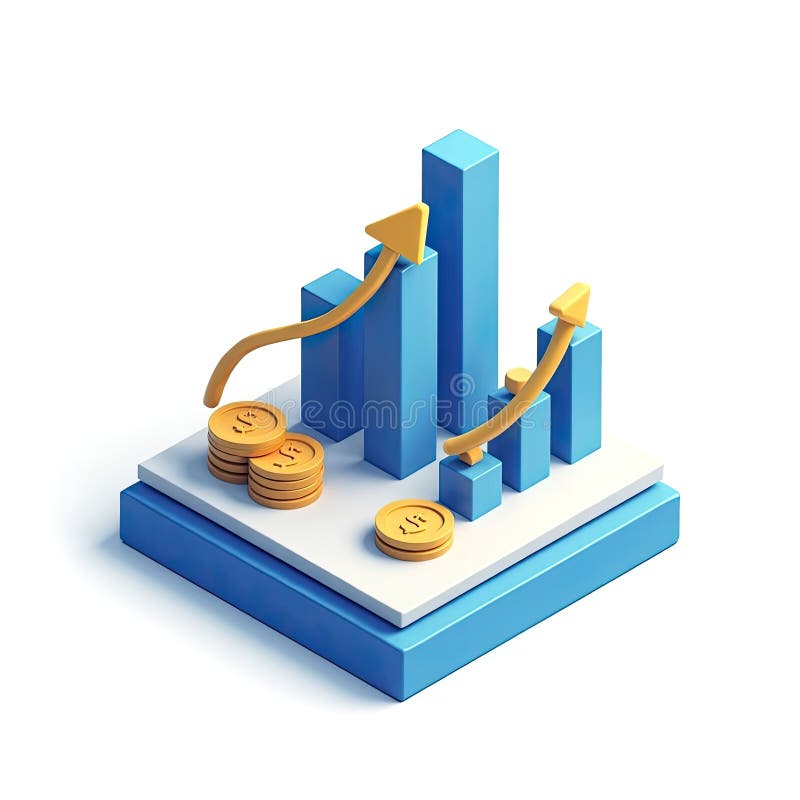 An Isometric Depiction of a Microfinance Support Stock Illustration ...