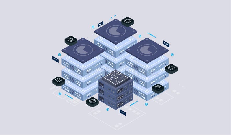 Isometric Design Concept Virtual Reality and Augmented Reality ...