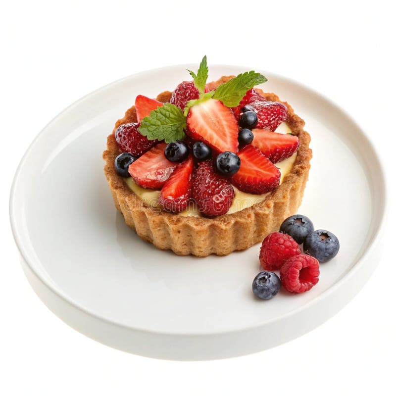 Isometric Dessert Isolated on White Background Stock Illustration ...