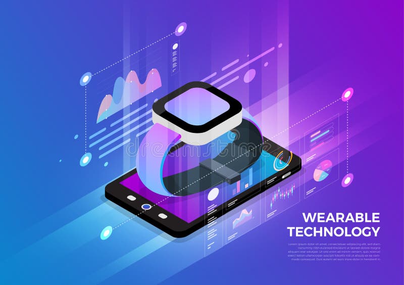 Isometric Digital Marketing Stock Vector - Illustration of information ...