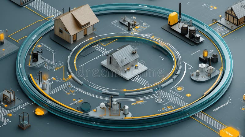 Isometric Digital Customer Journey Map Visualization for Enhanced User ...