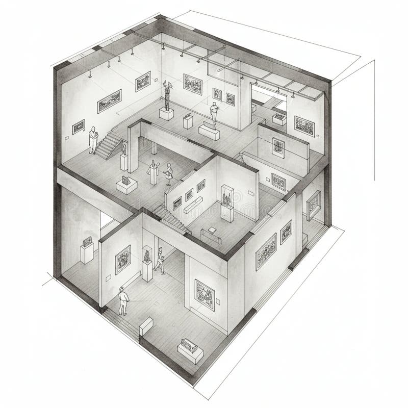 Multi Level Gallery Stock Illustrations – 91 Multi Level Gallery Stock ...