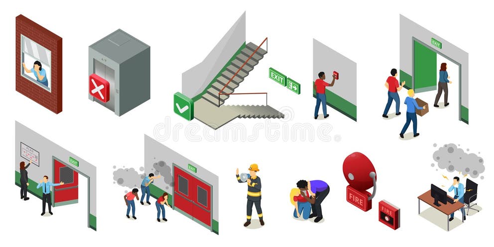 Evacuation Elements Stock Illustrations – 466 Evacuation Elements Stock ...