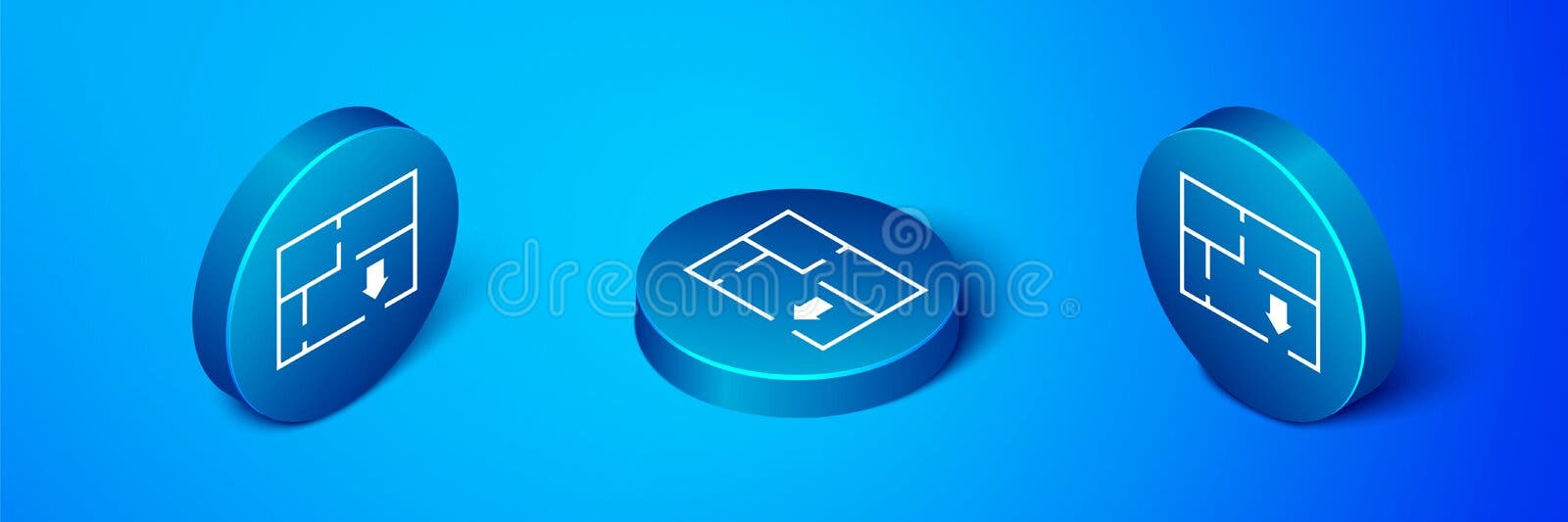 Isometric Evacuation Infographics Stock Vector - Illustration of secure ...