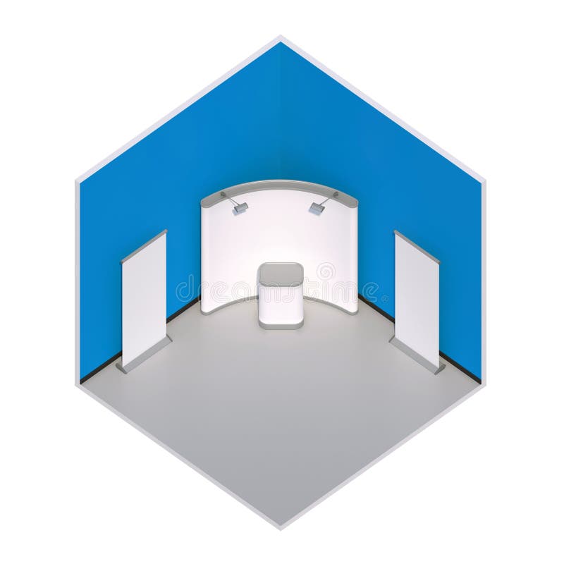 Isometric Exhibition Booth Stock Illustrations – 368 Isometric ...