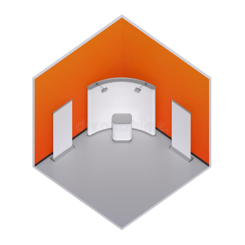 Isometric Exhibition Booth Stock Illustrations – 368 Isometric ...