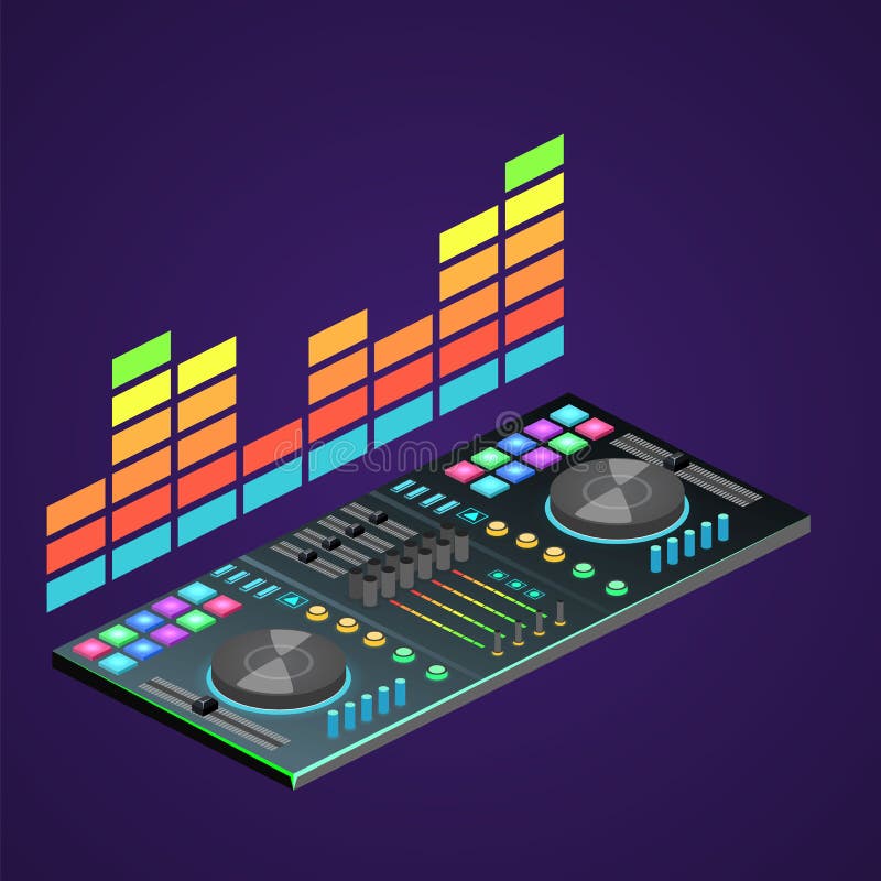 Dj Console Stock Illustrations – 2,215 Dj Console Stock Illustrations ...