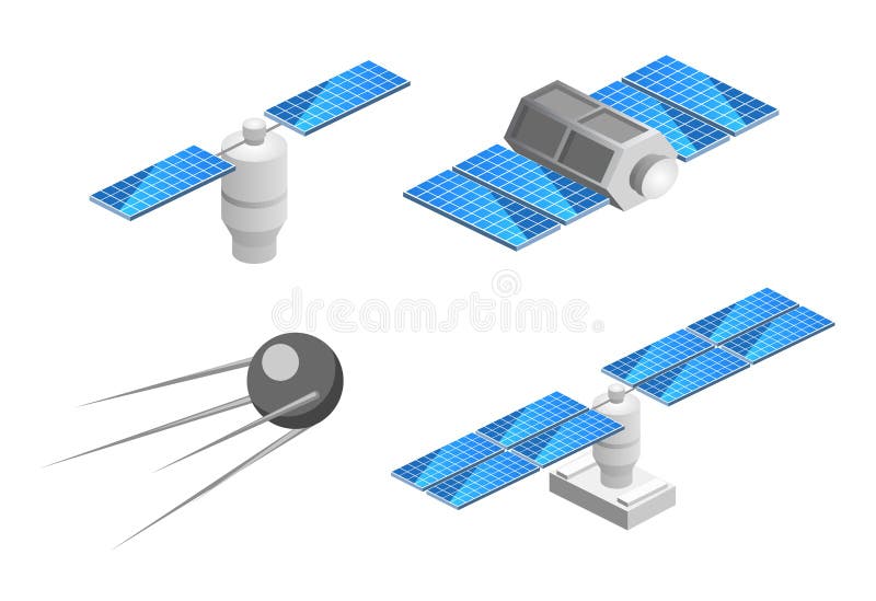 Isometric Space Station Stock Illustrations – 2,043 Isometric Space ...
