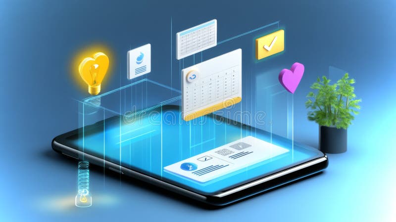 Innovative Smartphone Design Showcasing daily AI Features for Enhanced ...