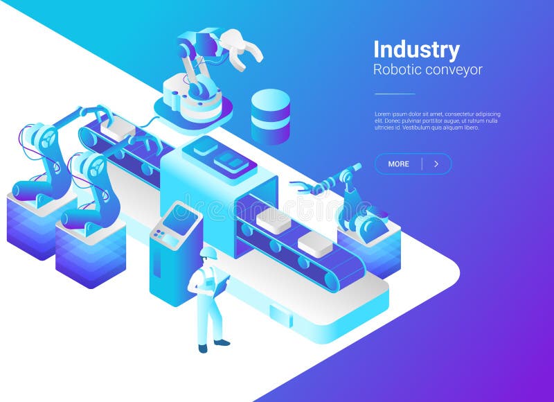Isometric Industrial Factory Concept Stock Illustrations – 4,742 ...