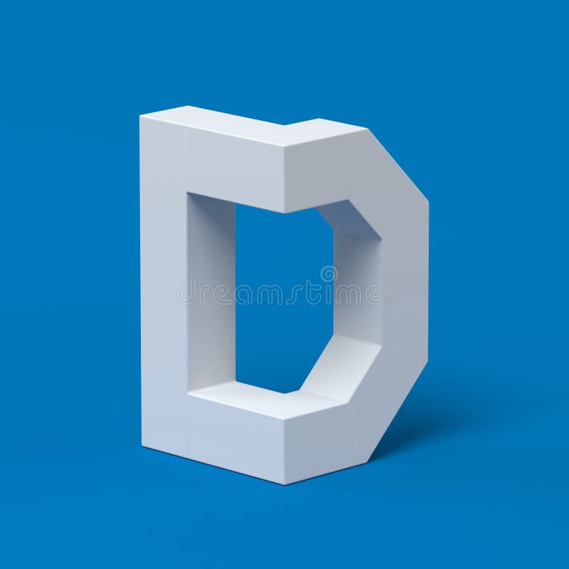 Block Letter D Stock Illustrations – 298 Block Letter D Stock ...