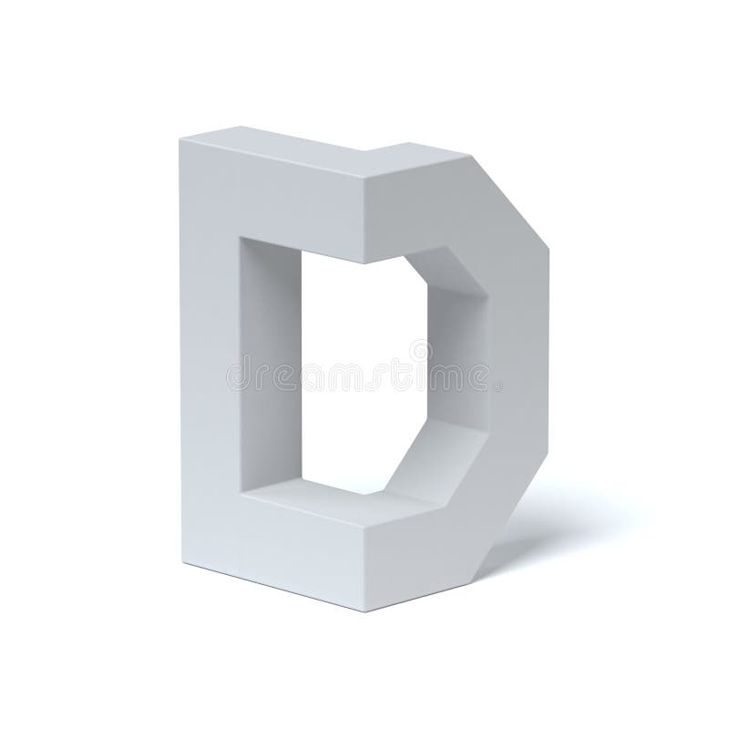 Block Letter D Stock Illustrations – 296 Block Letter D Stock ...