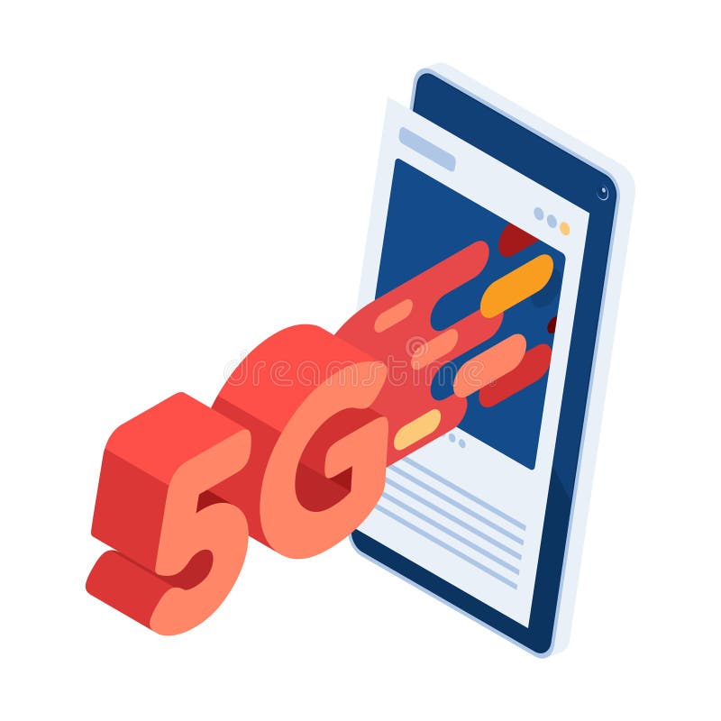 Isometric LAN Network Diagram Stock Vector - Illustration of connect ...