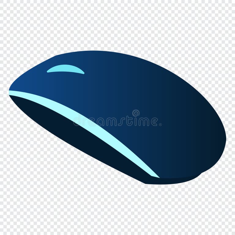 Isometric Gaming Mouse. Personal Computer Hardware Components. Modern ...