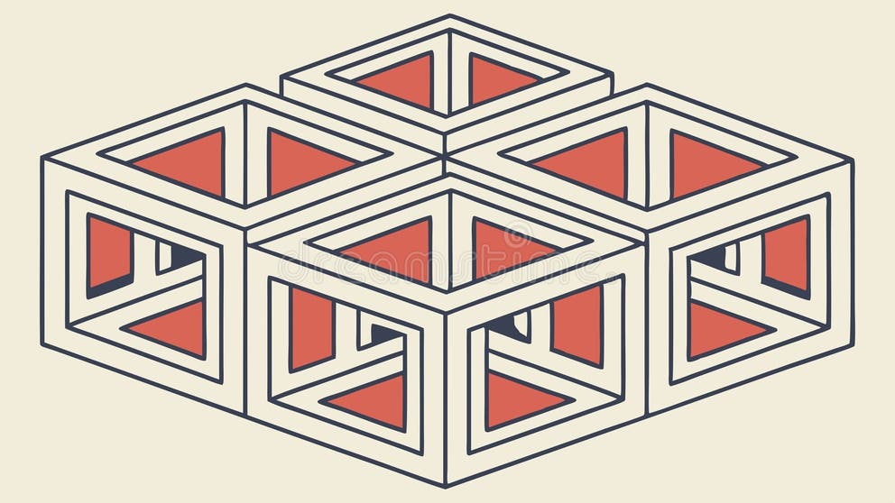 Geometric Box Pattern Stock Illustrations – 73,099 Geometric Box ...