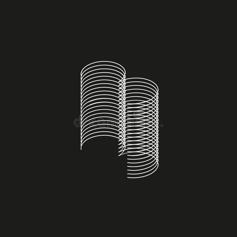 Isometric Geometric Font. Line Blend Style Letter . Typography Design ...