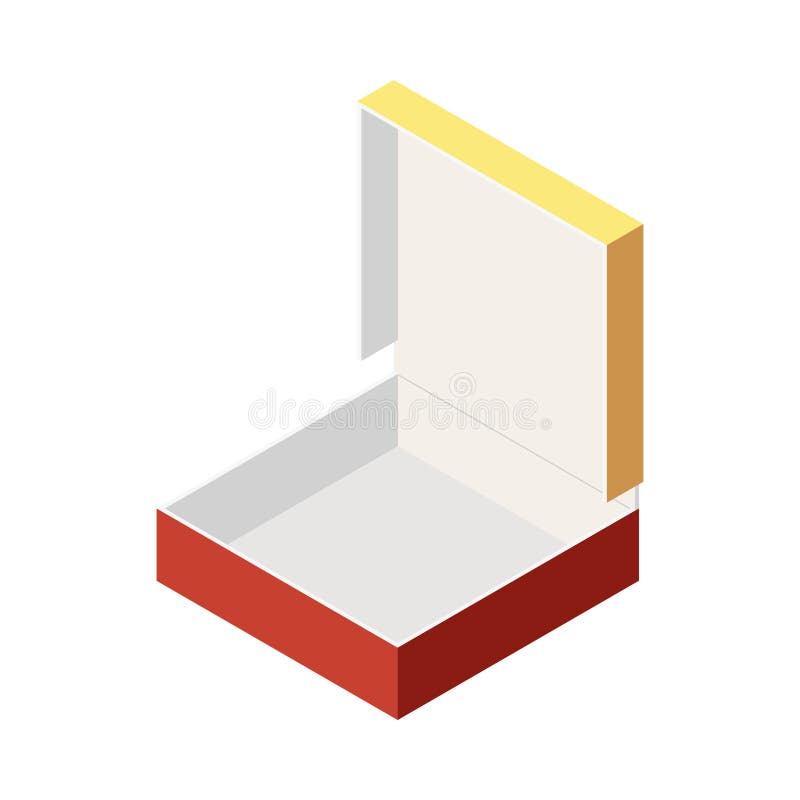 Isometric Gift Box stock illustration. Illustration of birthday - 259596262