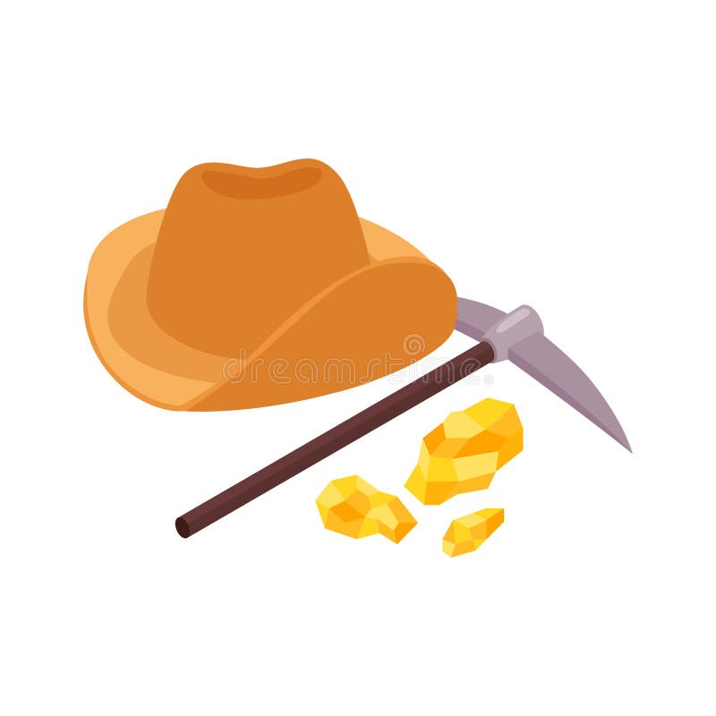 Golden Mining Rush Stock Illustrations – 214 Golden Mining Rush Stock ...
