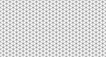 Isometric Graph Paper. Perspective Grid Template for Architect ...