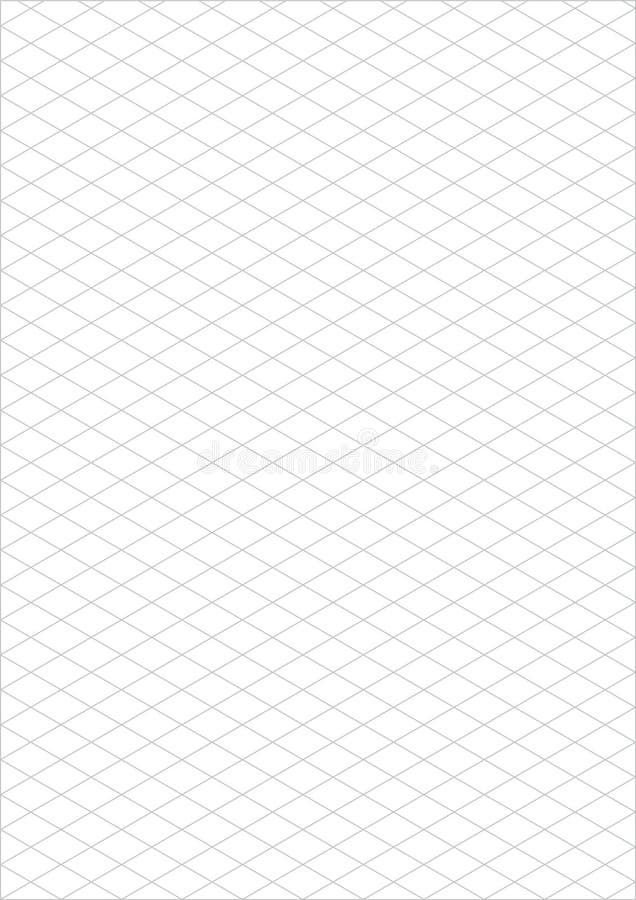 Isometric Grid Paper A4 Portrait Vector Stock Vector - Illustration of ... Isometric Grid Paper A4 Portrait Vector Stock Vector - Illustration of ...