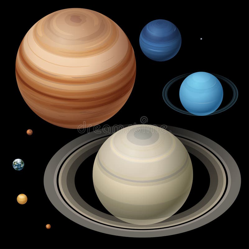 Pluto Planet 3d Vector Illustration. High Quality Isometric Solar ...