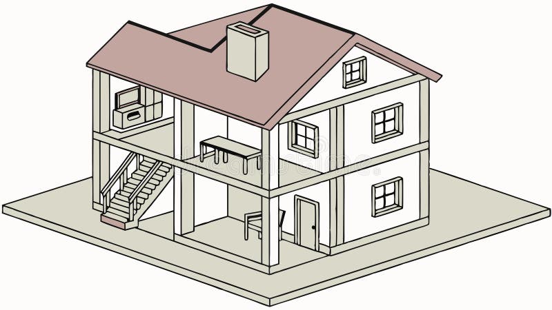 Isometric Interior Design Project Stock Illustrations – 3,353 Isometric ...