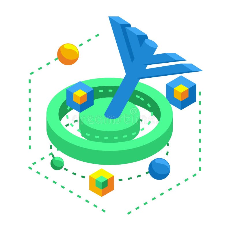 Isometric Icon for Achieving the Goal in the Process of Brain ...