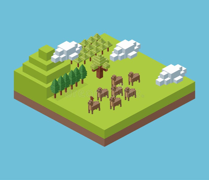 Isometric icon design stock vector. Illustration of structure - 67872050