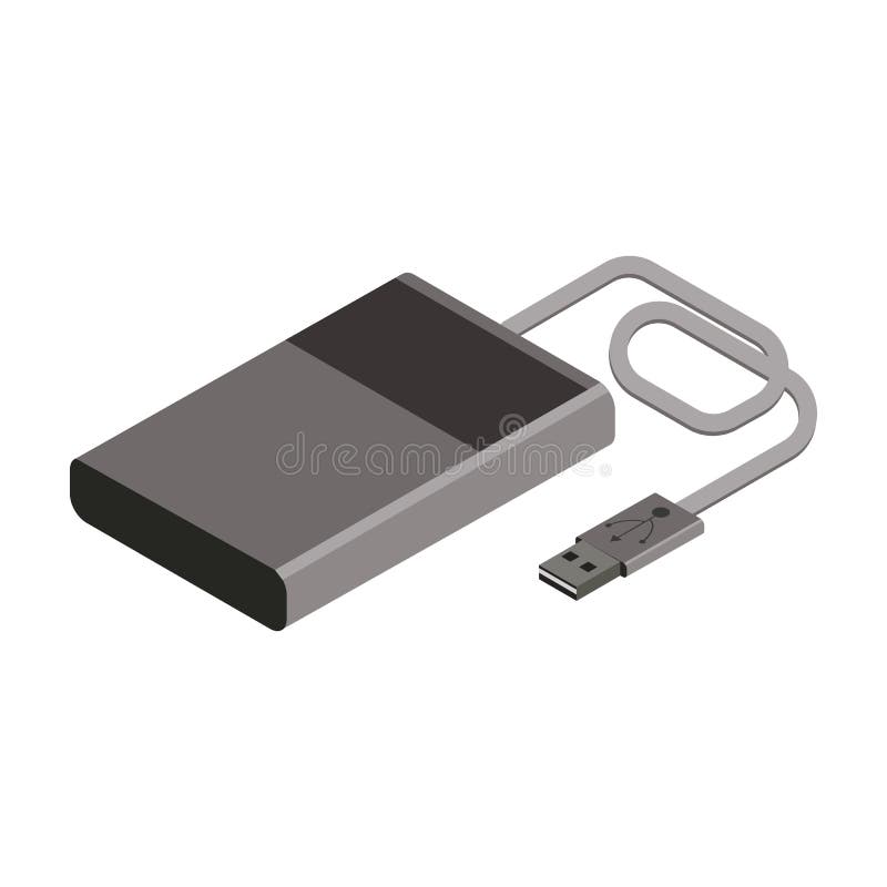 External Hard Drive Icons Stock Illustrations – 333 External Hard Drive ...