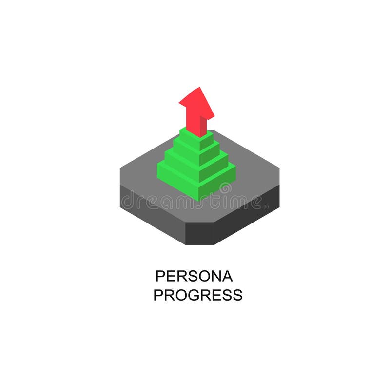 Isometric Icons Collection of Human Brain Process Stock Vector ...